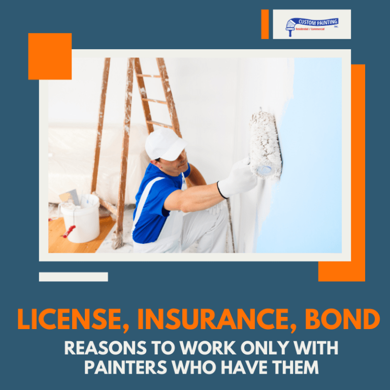 Why Hire Licensed, Insured & Bonded Painters in the Fremont area?