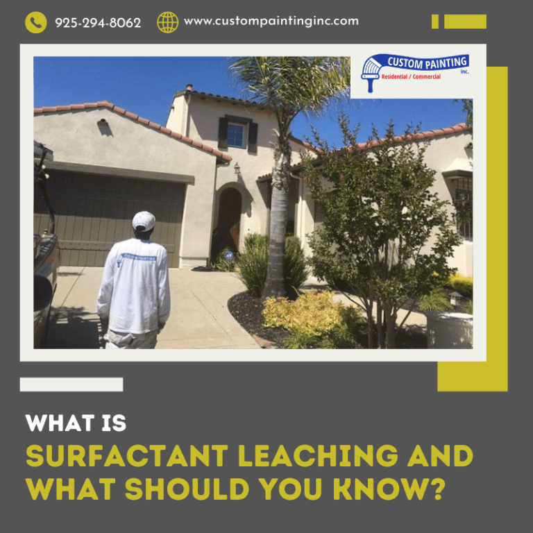 Surfactant Leaching in Paint? Fix It Today – Call 925-866-9610